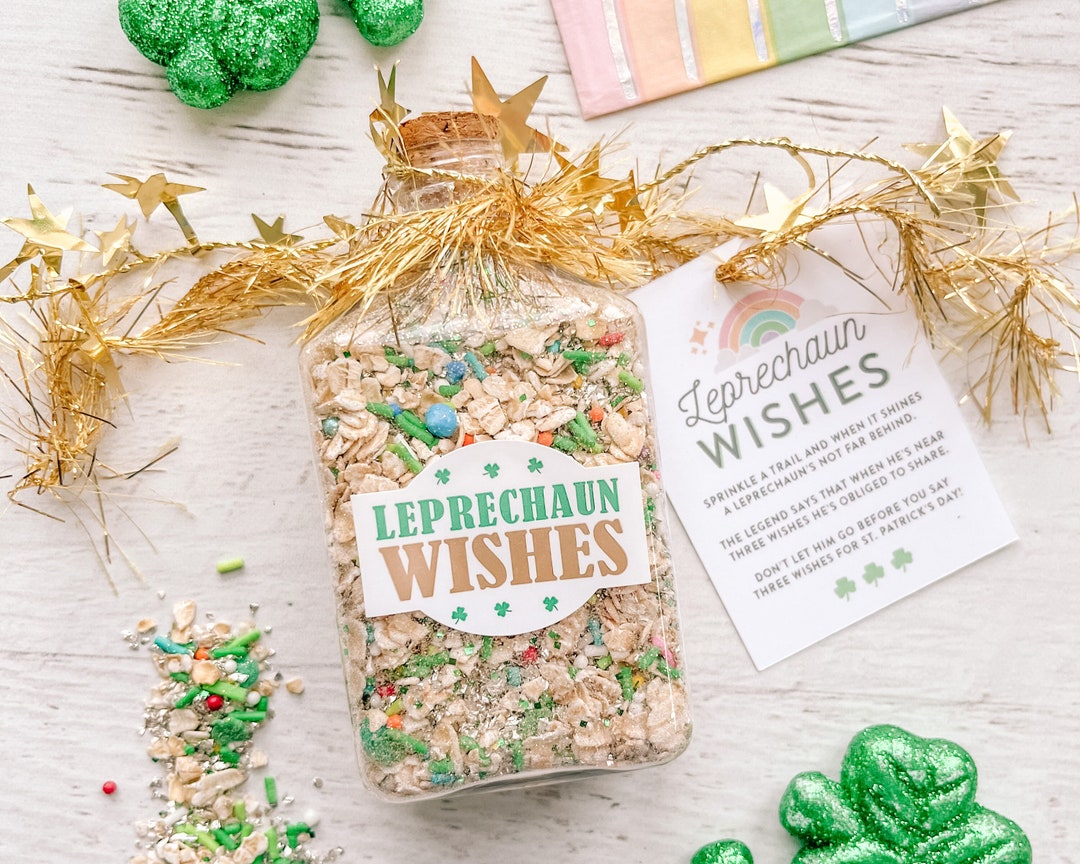 Leprechaun Wishes Printable Tags || St. Patrick's Day Printables || St ...