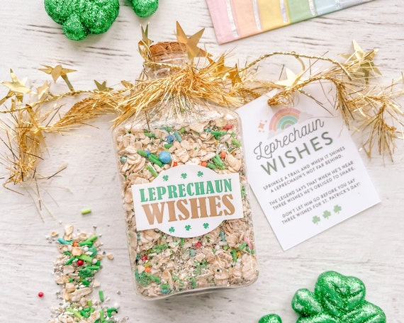 Leprechaun Wishes Printable Tags || St. Patrick's Day Printables || St ...