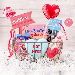 Valentine's Day Party Pack || Printable Hugs & Kisses Valentines Party ...
