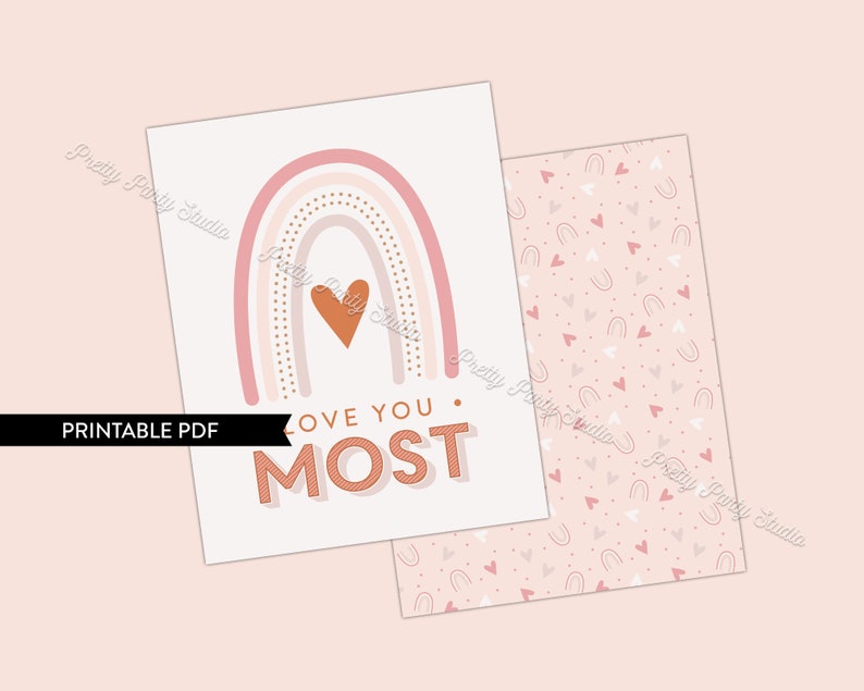 Boho Valentine's Day Party Pack || Printable Valentine's Day Party Kit ...