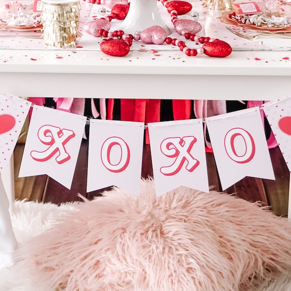 Valentine Day Banner - Etsy