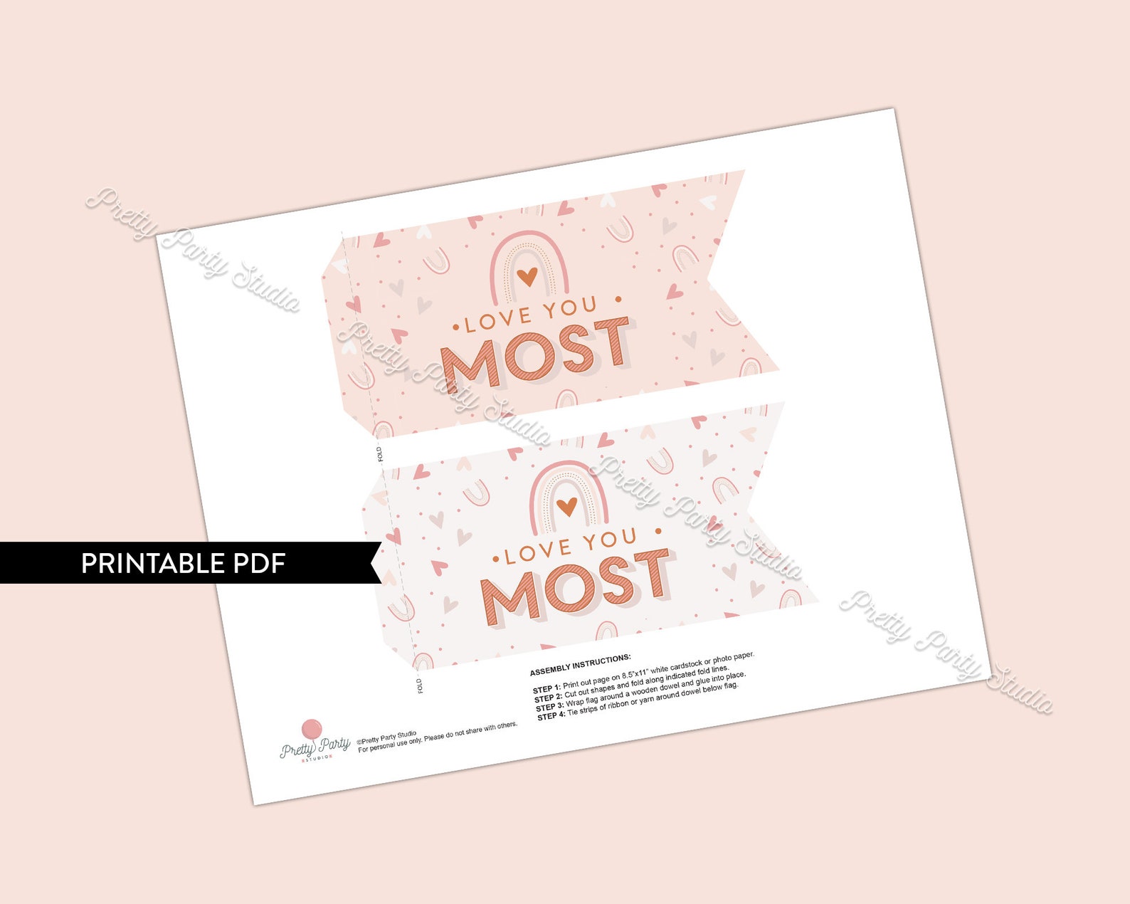Boho Valentine's Day Party Pack || Printable Valentine's Day Party Kit ...