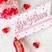 Be Mine Valentine's Day Pennant Flag || Printable Valentine's Decor ...