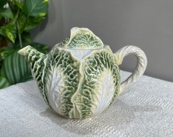 Cabbage Teapot - Etsy UK