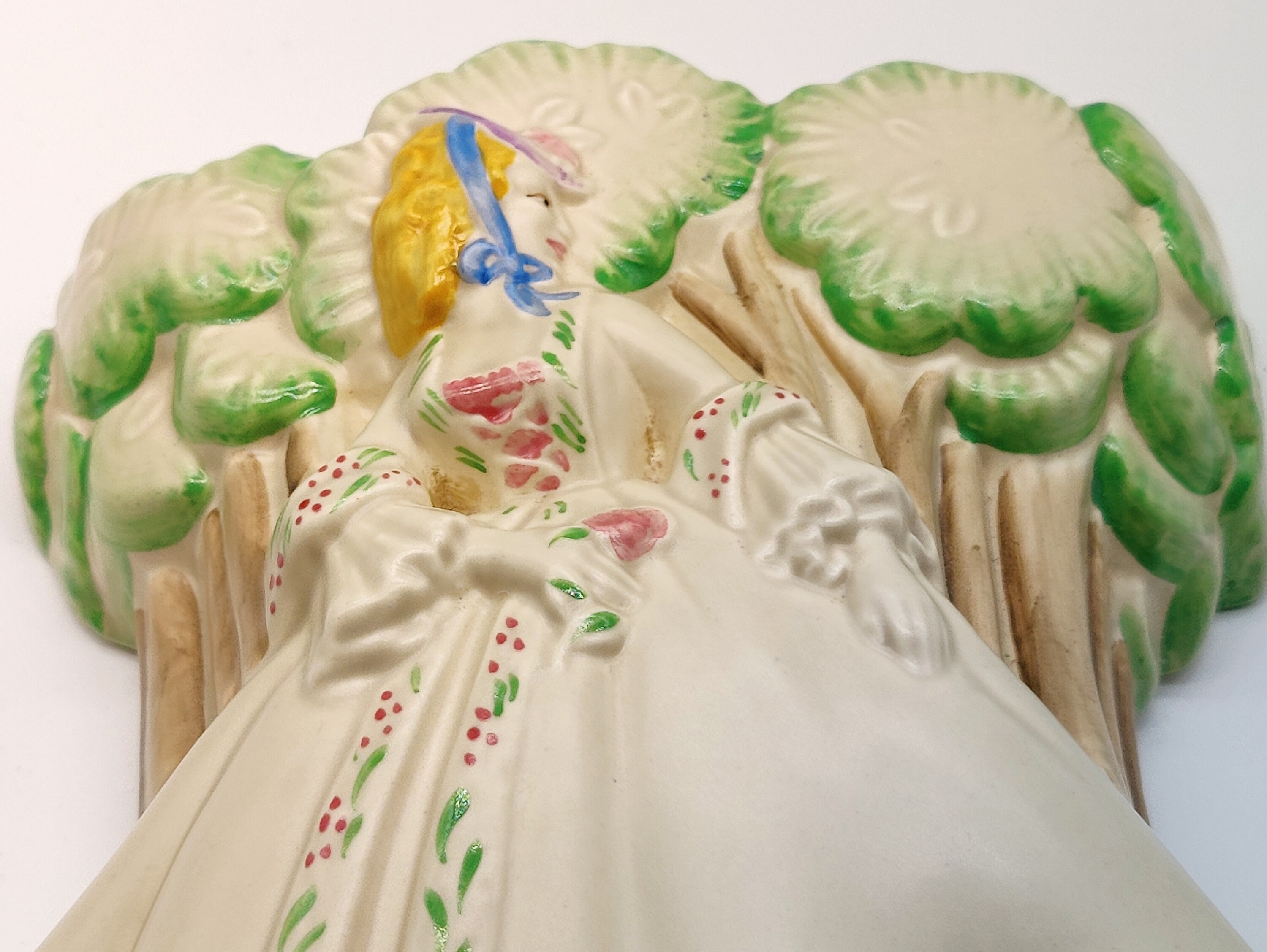 CLARICE CLIFF WALL Pocket Lady Ann A Very Attractive Clarice - Etsy