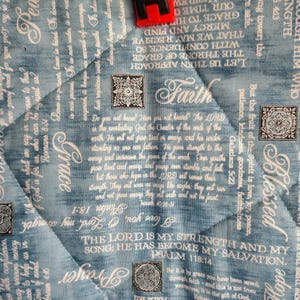 Our Father Traditional Prayer Homemade Throw Quilt - Etsy