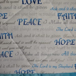 Our Father Traditional Prayer Homemade Throw Quilt - Etsy