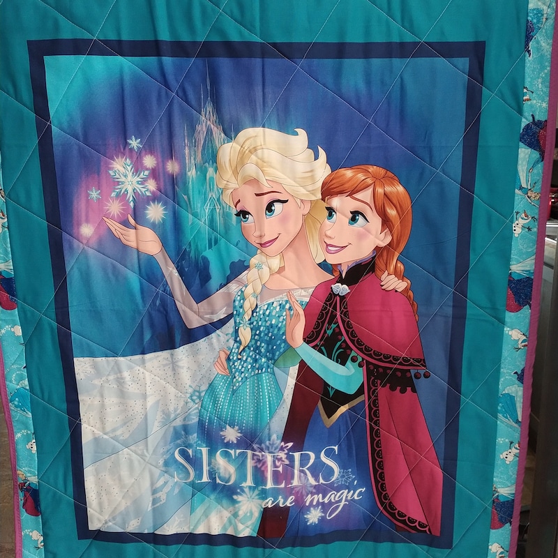 Frozen Quilt - Etsy
