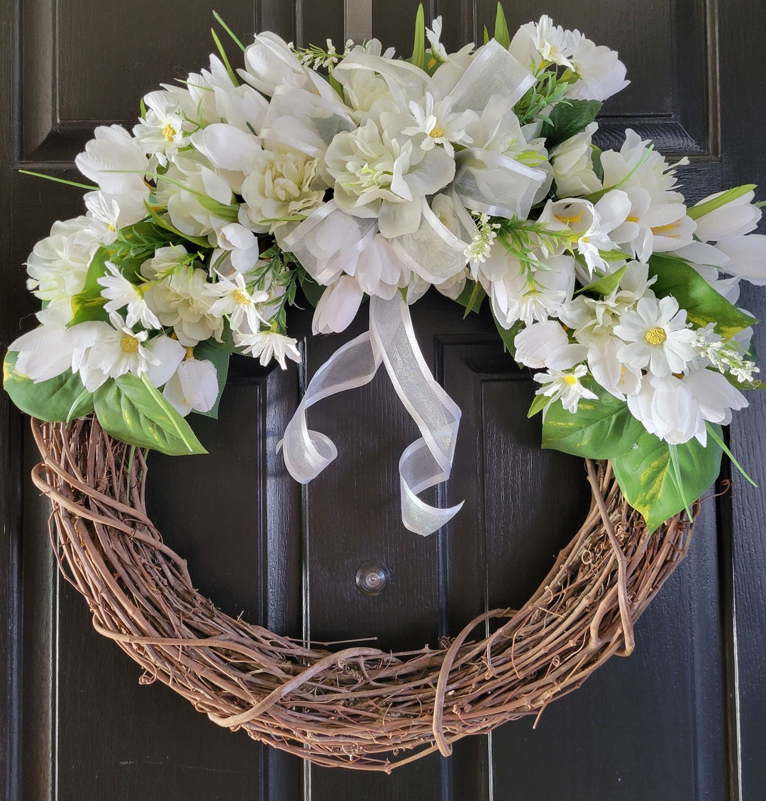 Mourning Wreath, Remembrance Wreath, Cemetery Wreath, Sympathy Wreath ...