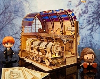 Book Nook Kit Train - Etsy