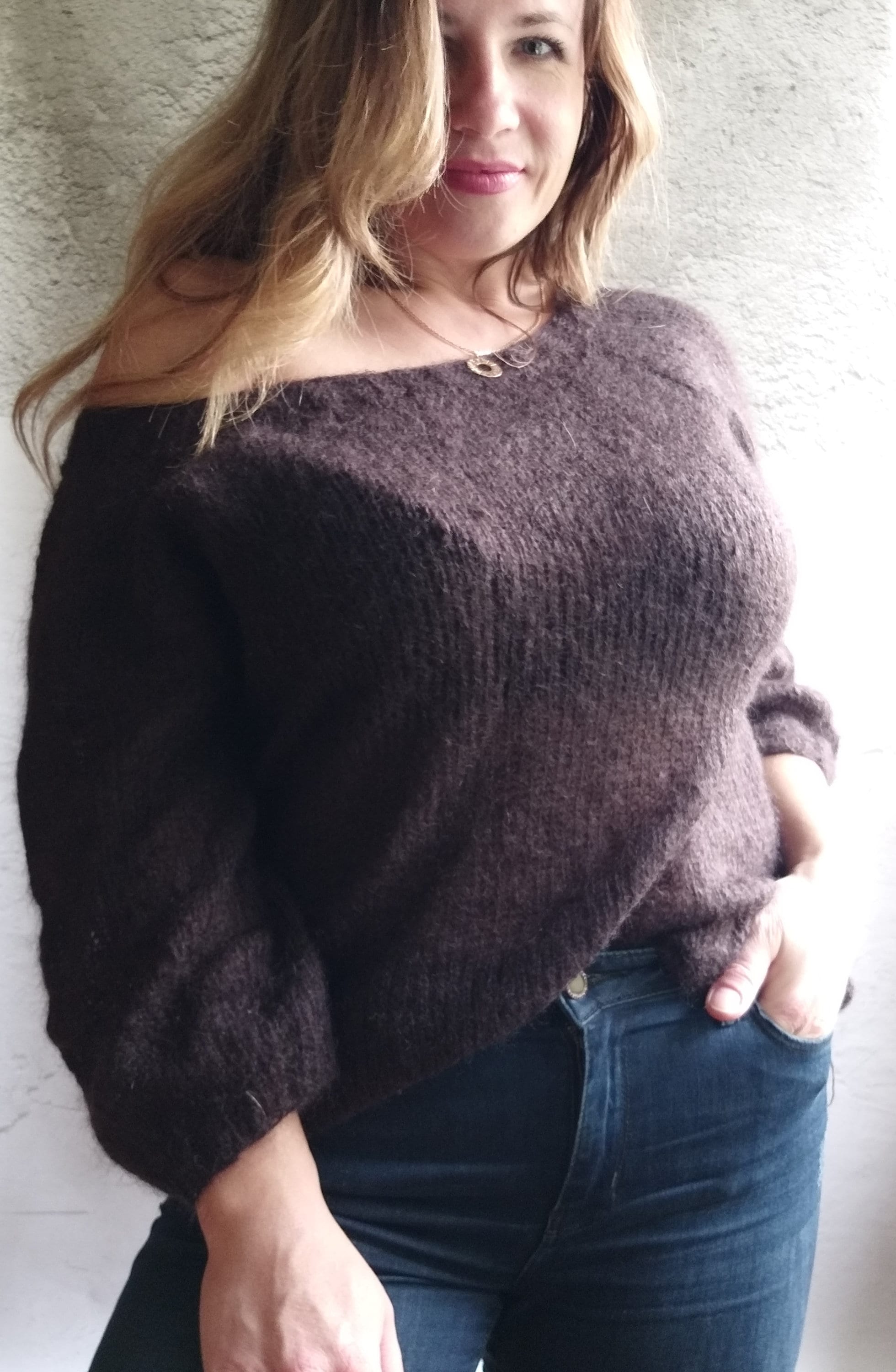 Mohair Sweater Women Mohair Hand Knit Fuzzy Sweaters For Etsy