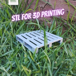 Mini Pallet STL Files for 3D Printing - Digital Download - Etsy