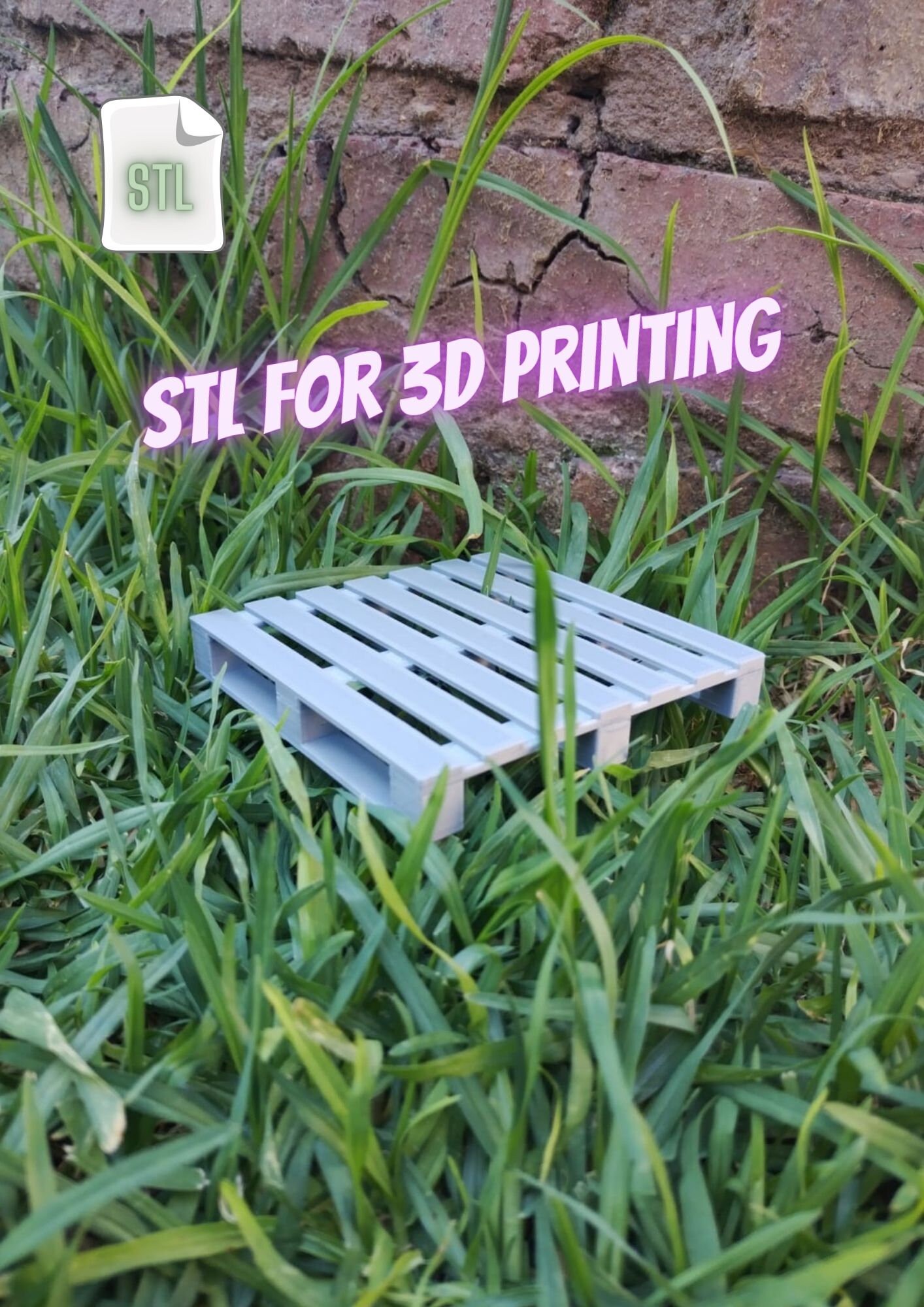 Mini Pallet STL Files for 3D Printing - Digital Download - Etsy