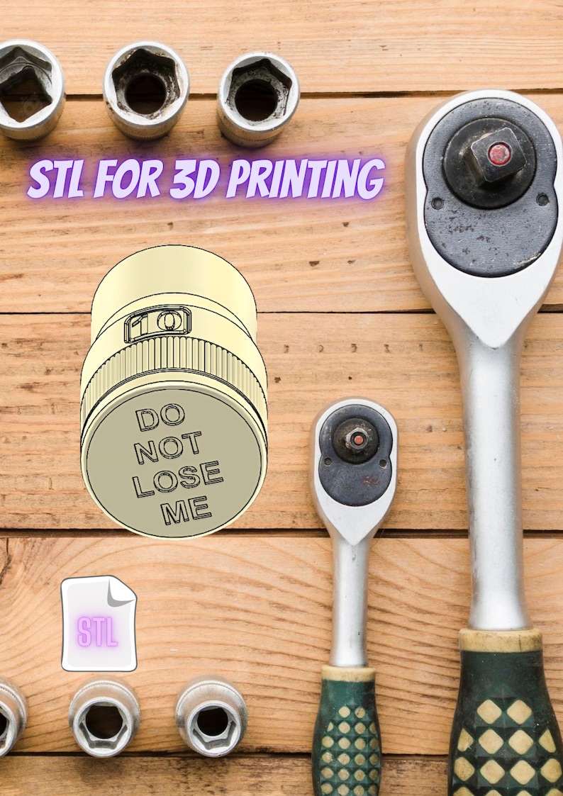 10mm Socket Pen Holder 3D Print STL File for 3D Printing Digital Download - Etsy