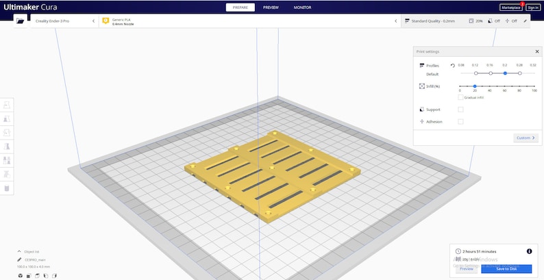 Mini Pallet STL Files for 3D Printing - Digital Download - Etsy