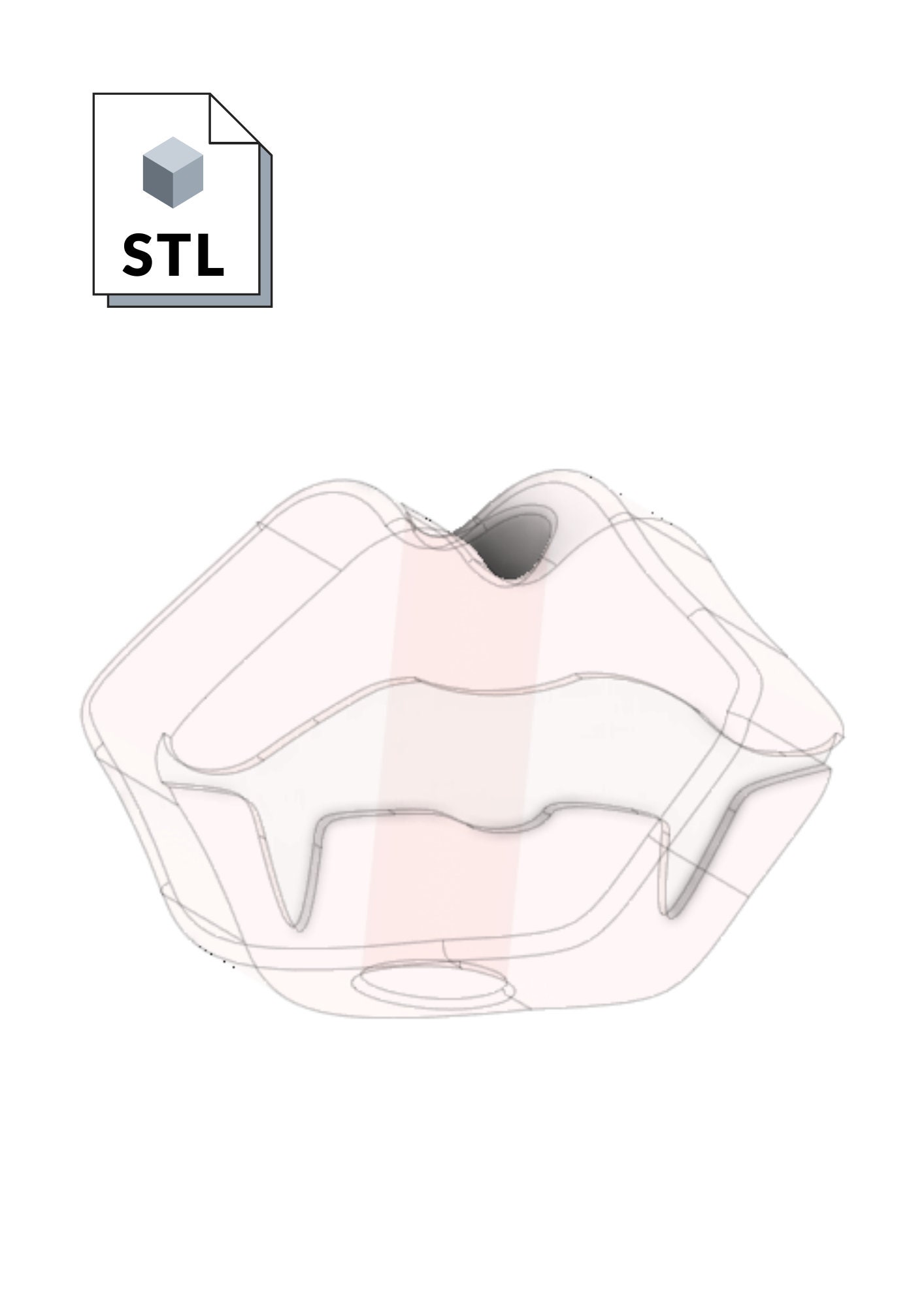 Vampire Mouth Straw Topper STL File for 3D Printing Digital Download - Etsy