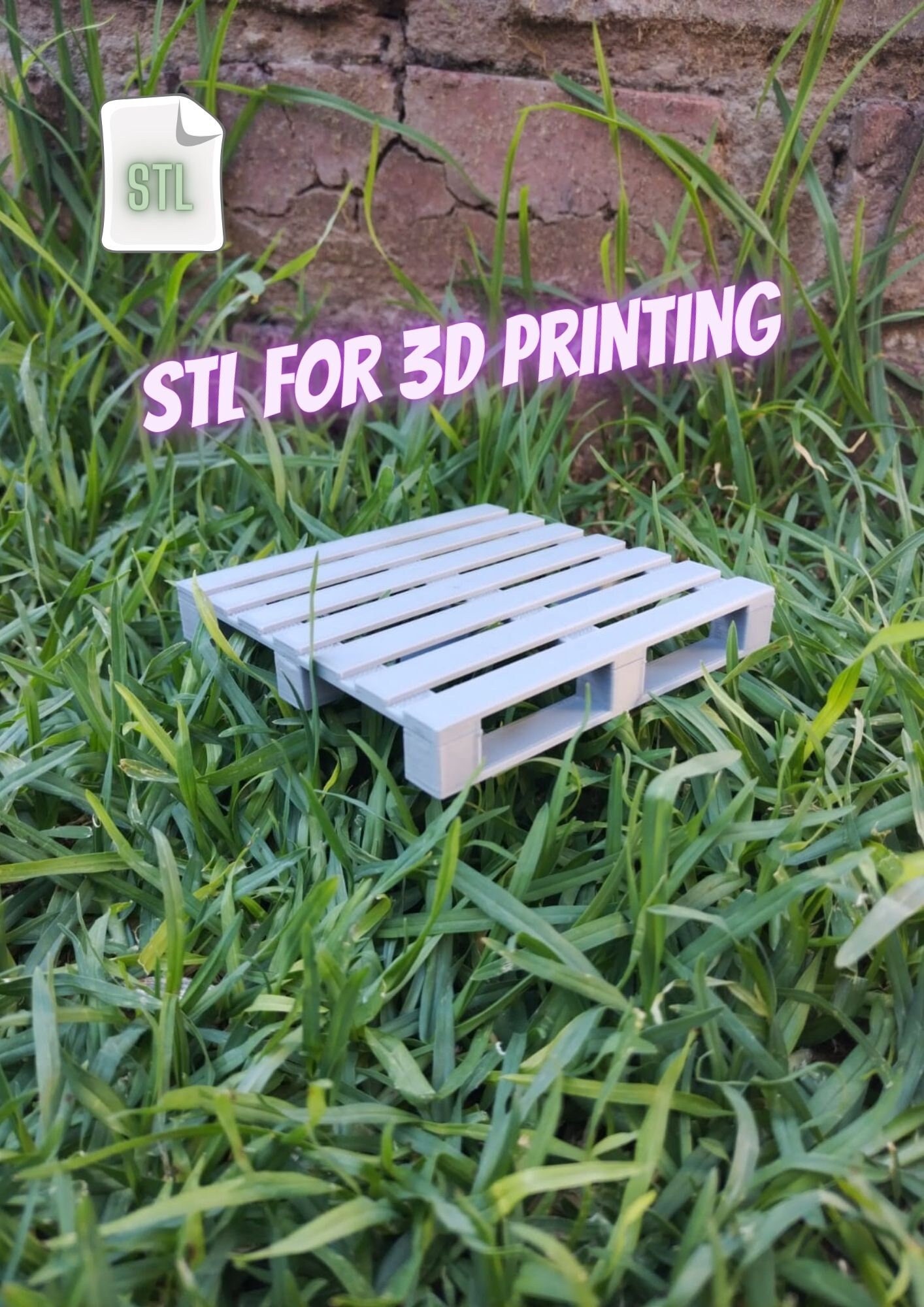 Mini Pallet STL Files for 3D Printing - Digital Download - Etsy