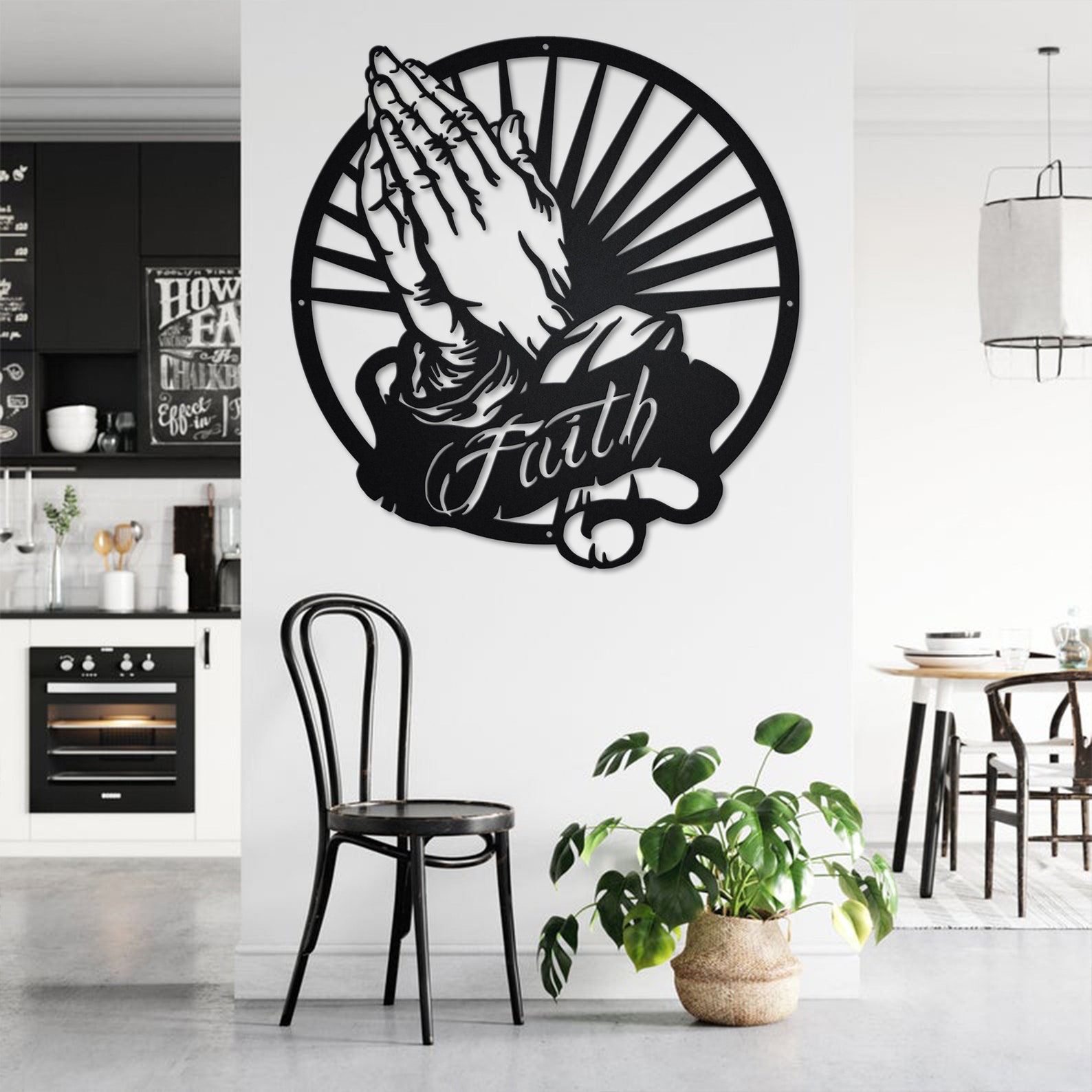 Praying Hands Metal Wall Art Praying Hands Decoration for - Etsy