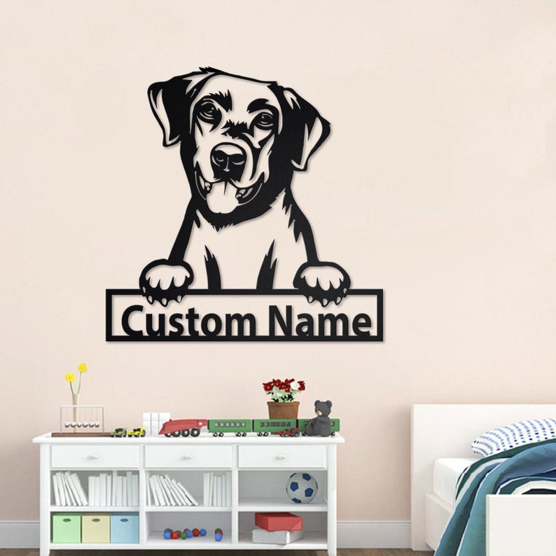 Personalized Labrador Retriever Metal Sign Labrador - Etsy