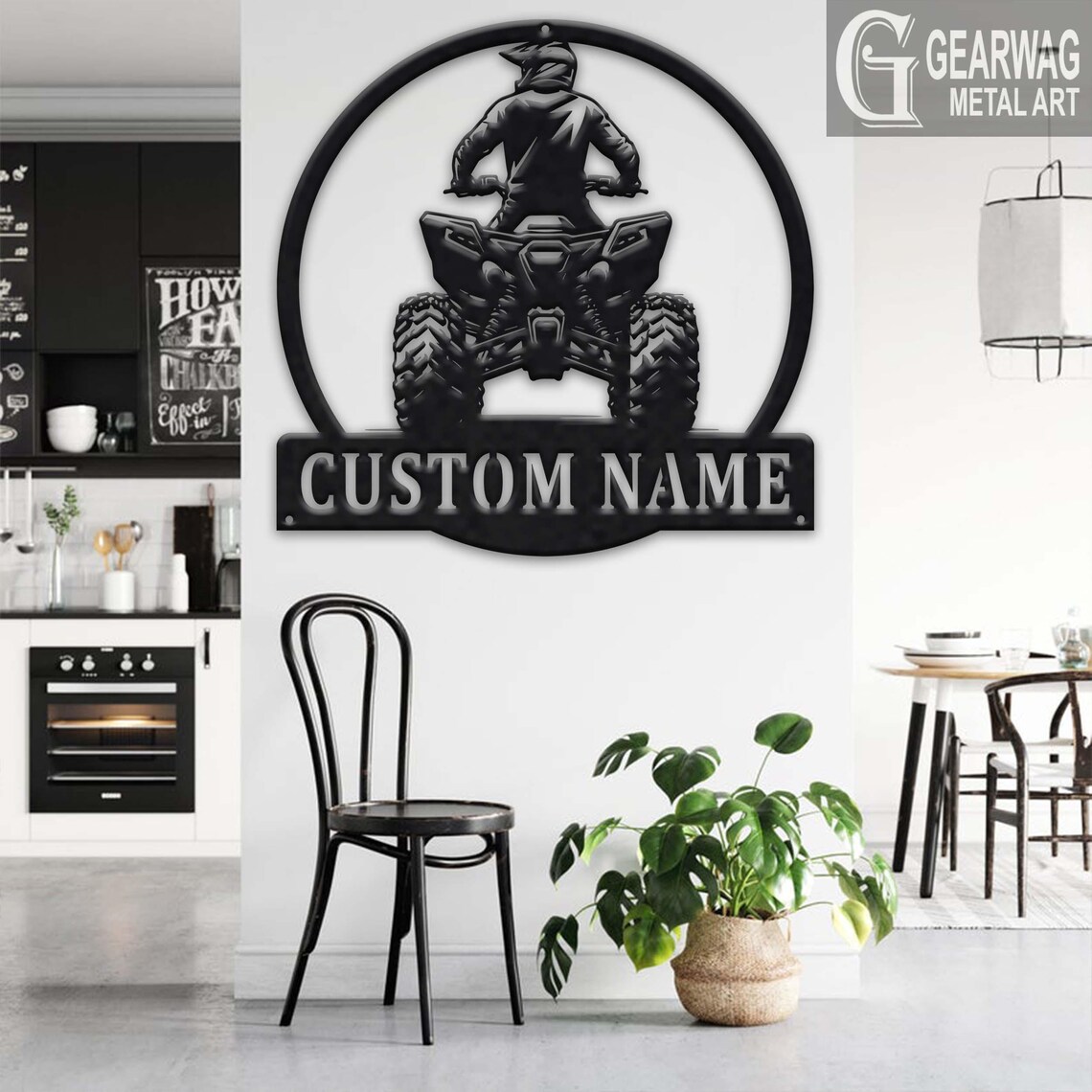 Custom ATV Rider Metal Sign With LED Lights - Etsy