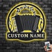Custom Accordion Metal Wall Art With LED Lights: Personalized Music ...