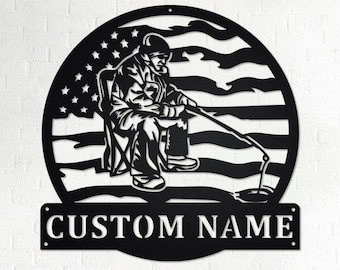 Ice Fishing Sign - Etsy