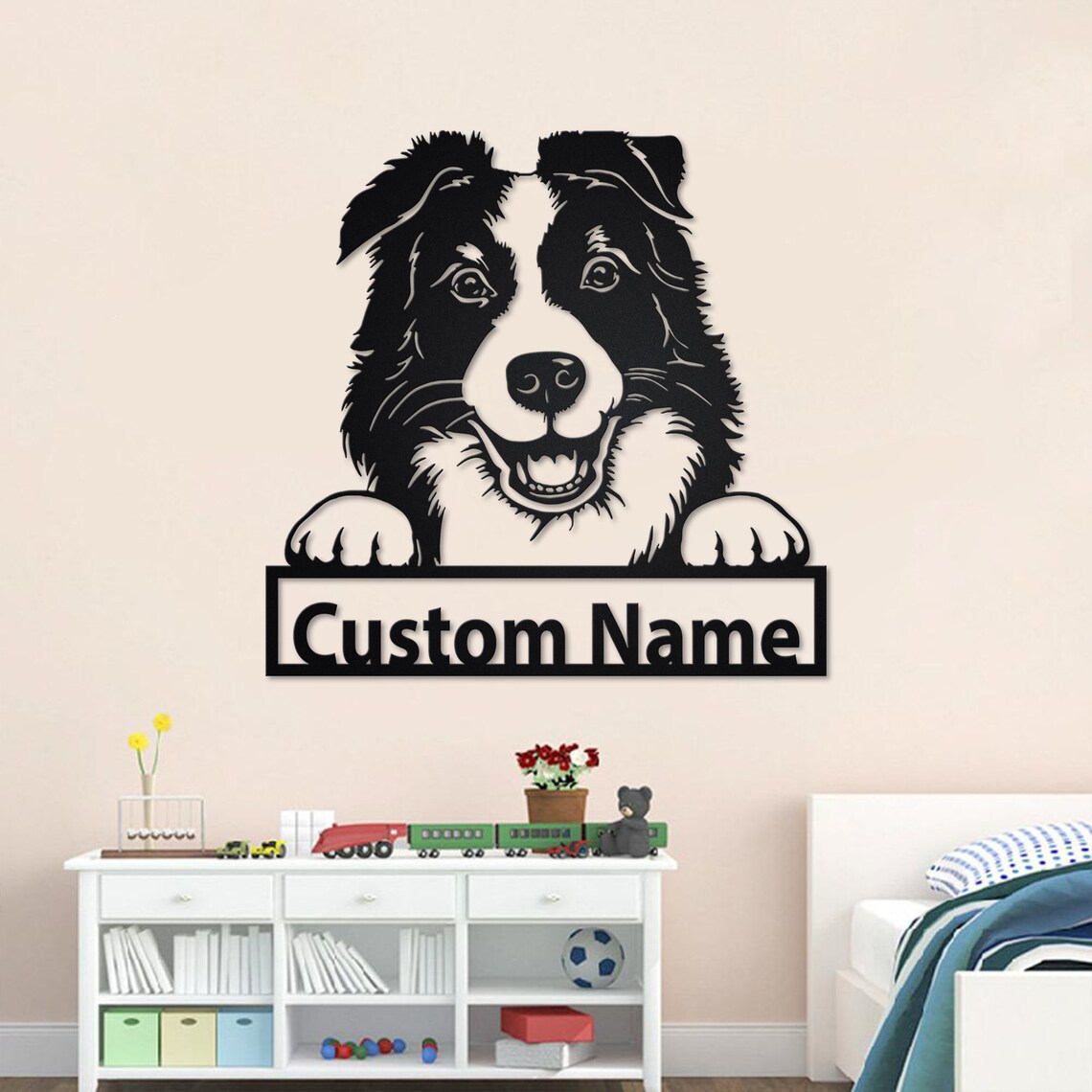 Personalized Border Collie Metal Sign Border Collie Metal - Etsy