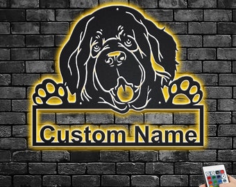 Newfoundland Newfoundland Lover Newfoundland Sign Custom - Etsy