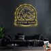 Custom Hockey Goalie Metal Wall Art With LED Light, Personalized Hockey ...