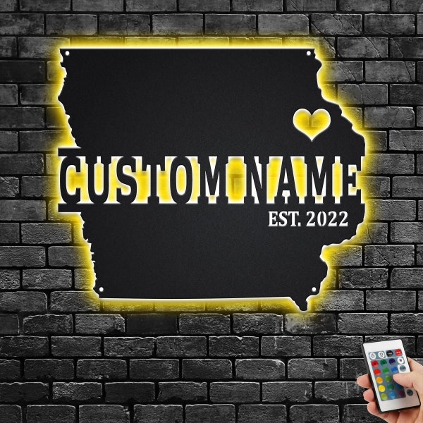Iowa Hawkeye Sign - Etsy