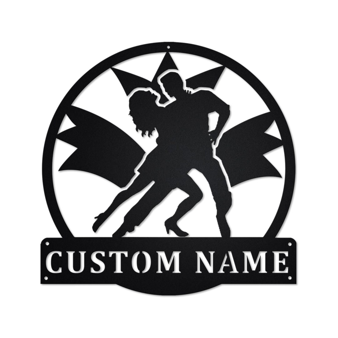 Personalized Latin Dance Metal Sign | Latin Dance Metal Wall Art ...