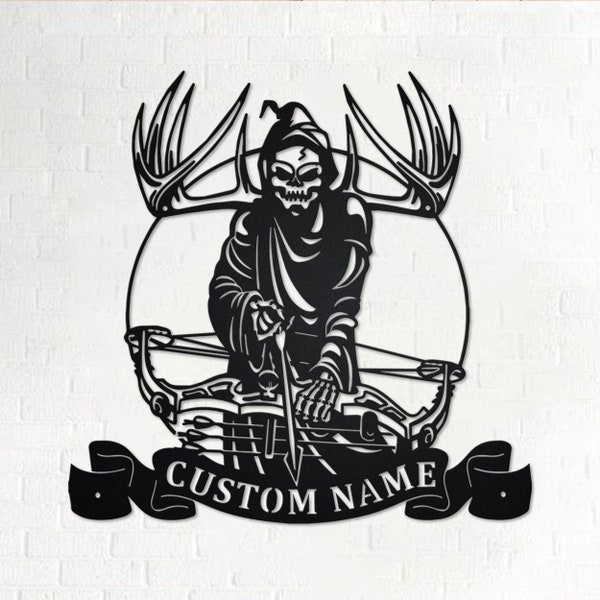 Grim Reaper Hunting Sign - Etsy