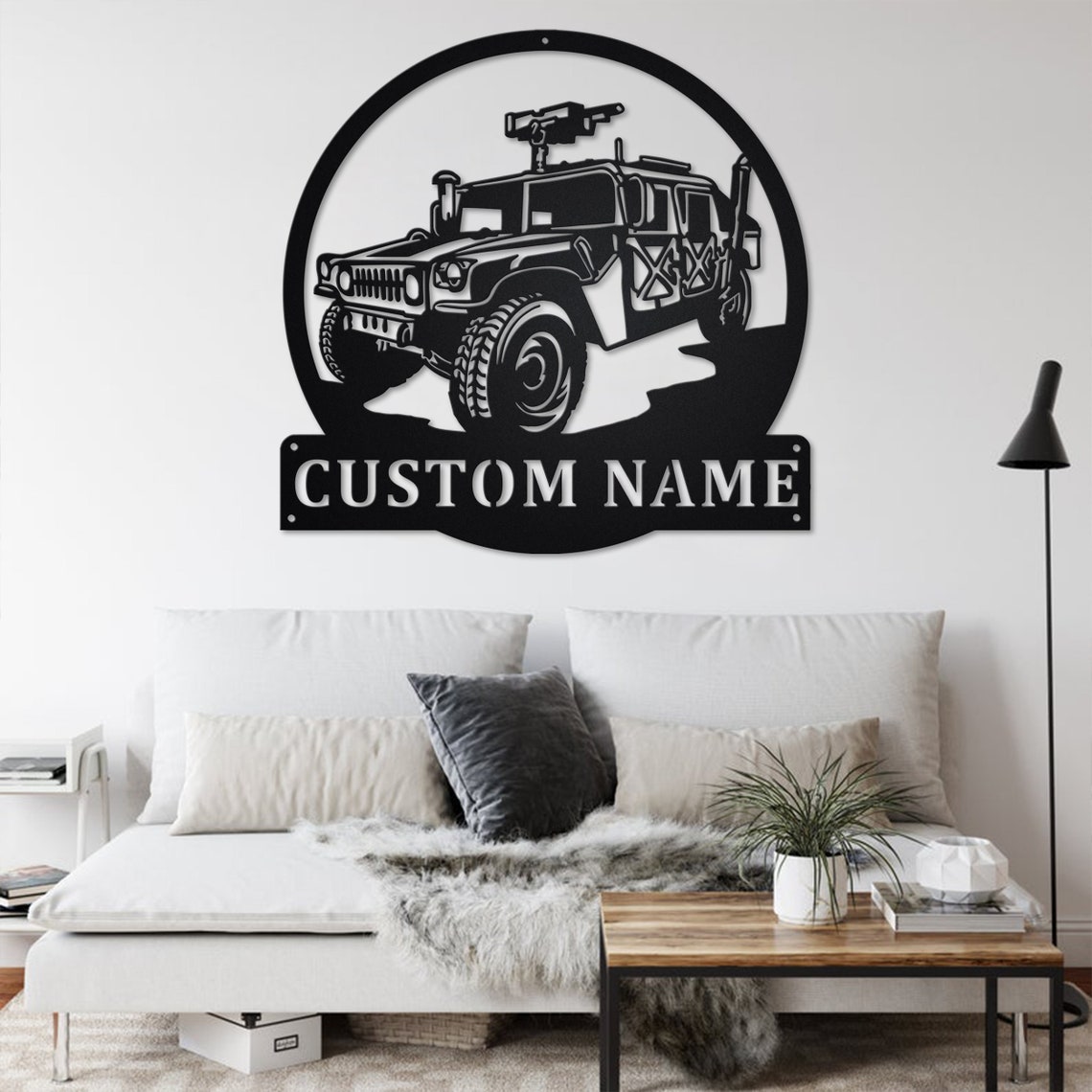 Custom Humvee Metal Wall Art Personalized Humvee Name Sign - Etsy