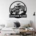 Custom Humvee Metal Wall Art, Personalized Humvee Name Sign Decoration ...