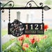 Personalized Dragonfly Metal Address Sign House Number Hanging Address ...