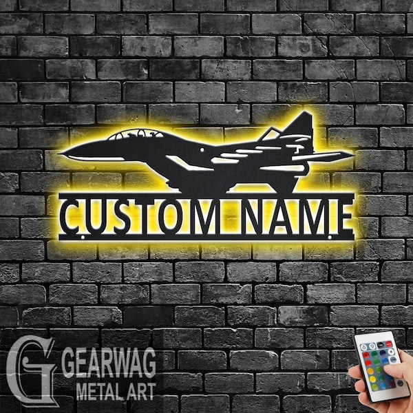 Metal Jet Art - Etsy