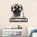 Personalized Boerboel Metal Sign Boerboel Metal Wall Art Dog Metal Sign ...