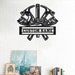 Custom Carpenter Tools Metal Wall Art, Personalized Carpenter Name Sign ...