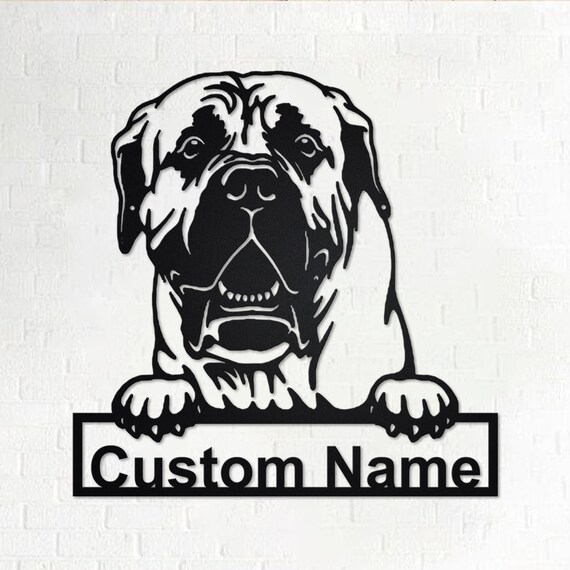 Personalized Boerboel Metal Sign Boerboel Metal Wall Art - Etsy