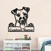 Personalized Jack Russell Terrier Metal Sign Jack Russell Terrier Metal ...