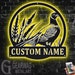 Custom Pheasant Metal Sign With LED: Personalized Room Decor - Etsy