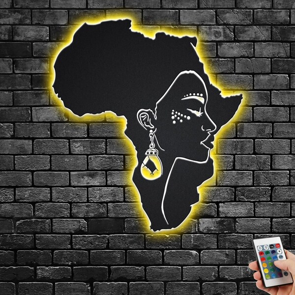 Africa Metal Wall Art - Etsy