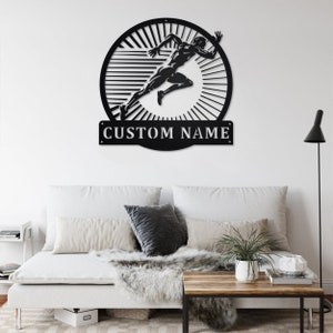 Personalized Running Metal Sign | Running Metal Wall Art | Running ...