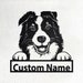 Personalized Border Collie Metal Sign Border Collie Metal Wall Art Dog ...