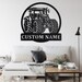 Custom Tractor Metal Wall Art With LED Light, Personalized Tractor Farm ...