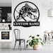Custom Hockey Goalie Metal Wall Art With LED Light, Personalized Hockey ...