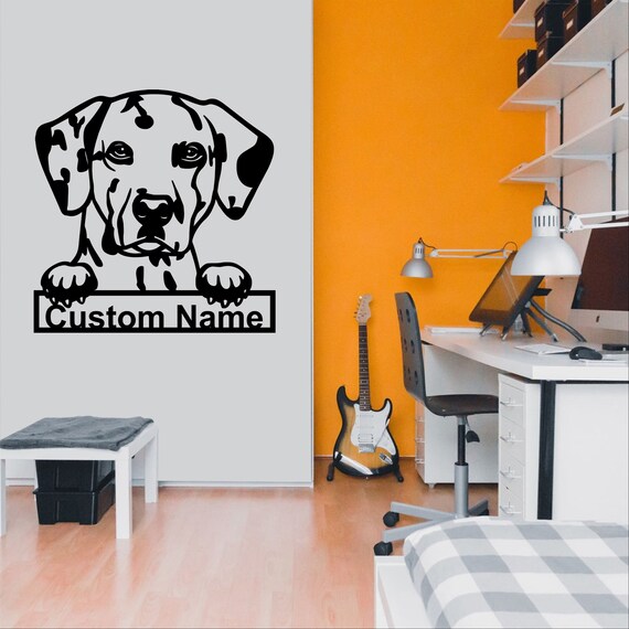 Personalized Dalmatian Metal Sign Dalmatian Metal Wall Art - Etsy