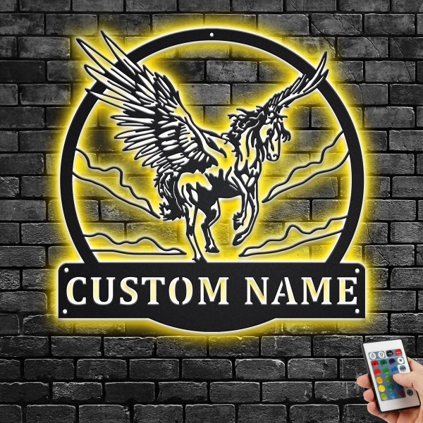 Pegasus Sign - Etsy