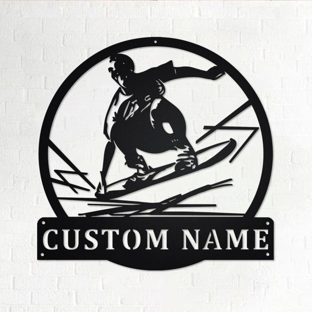Custom Sandboarding Metal Wall Art: Personalized Home Decor - Etsy