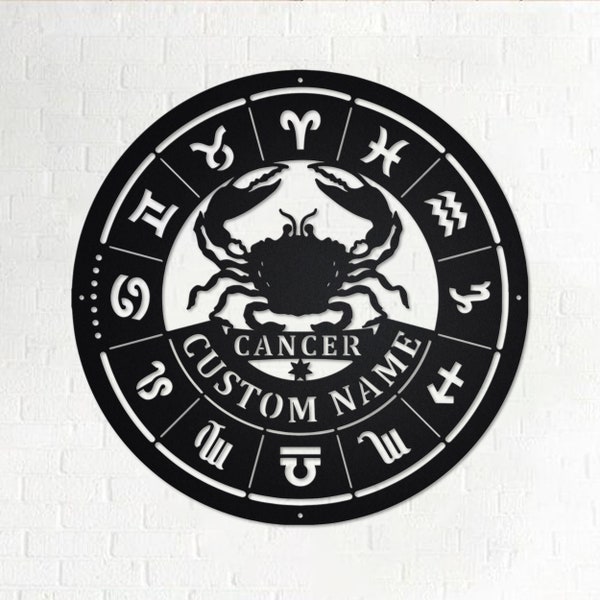 Metal Cancer Sign - Etsy